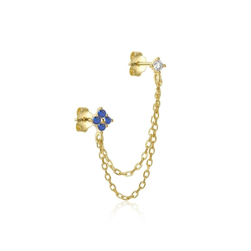 Double Chain Studs – DASH