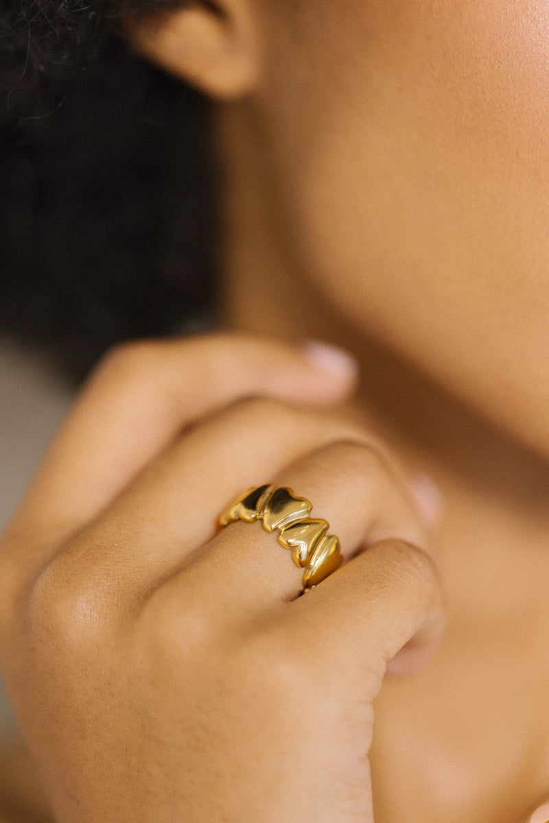 Chunky Hearts Ring – DASH