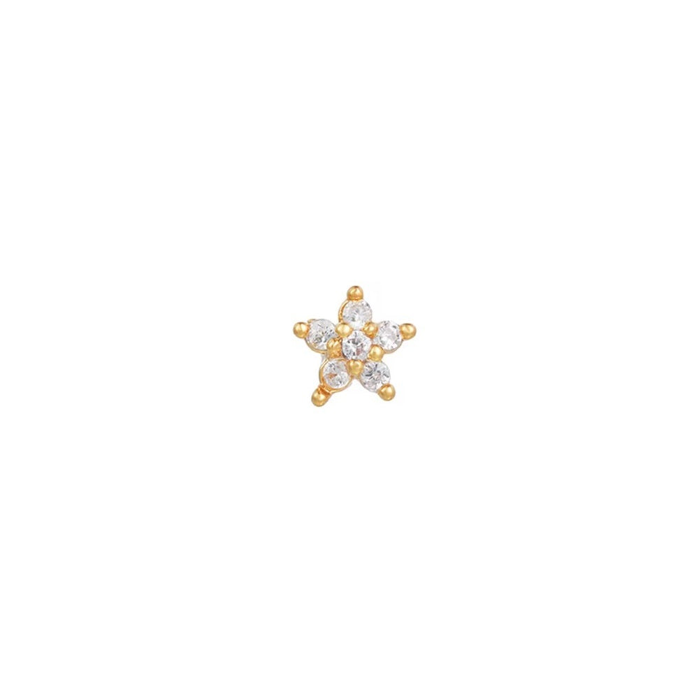 Cubic Flower Stud – DASH