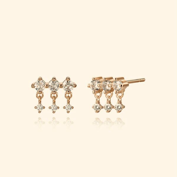 Cubic Drop Studs – DASH