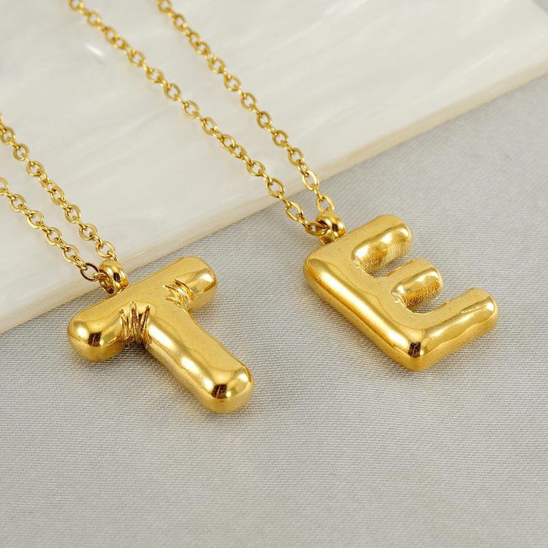 Bubble Initial Necklace – DASH