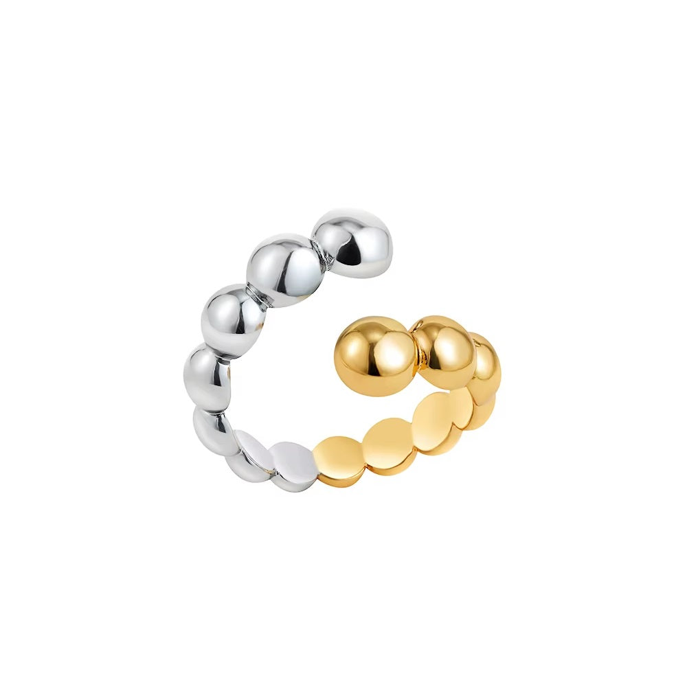 Two Tone Beaded Ring – DASH