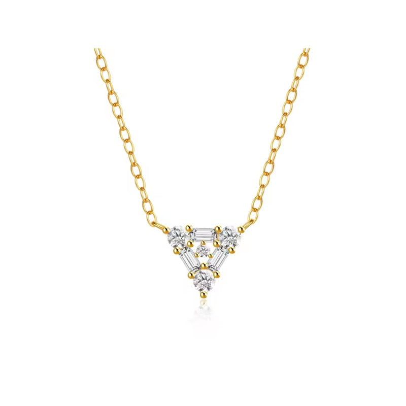Cubic Triange Necklace – DASH